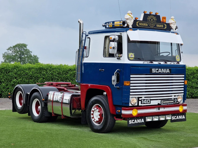 Scania LB140 V8 350 HP 6x2 Oldtimer - Perfect shape - Private owned/No ...